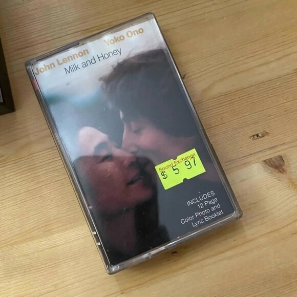 Media | John Lennon Yoko Ono Milk And Honey Cassette Tape Vg C7 | Poshmark
